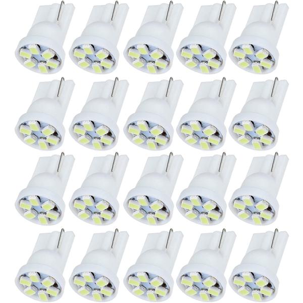 商品名cciyu T10 ウェッジ 147 LEDライト バブ ホワイト 194 168 LED電球 インストルメントパネル ゲージ ダッシュライトcciyu T10 Wedge 147 LED Light Bubs White 194 1...