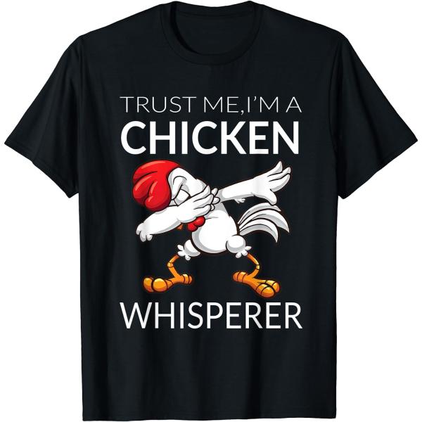 商品名Chicken Dabbing: Chicken Whisperer, Funny Cute Poultry T-Shirtブランド：Chicken Whisperer T-Shirt商品サイズ：Small高さ：2.5 cm横幅：20...