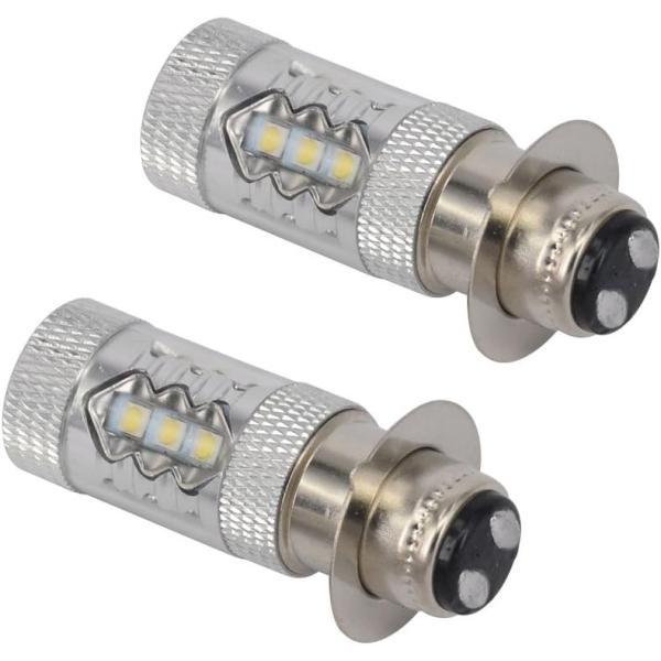 商品名2pcs LED Headlight Bulb 80W For YFZ450 White for ATVS YFM350 400 450 660 700 Raptor Blaster 200 Banshee 350ブランド：Fast ...