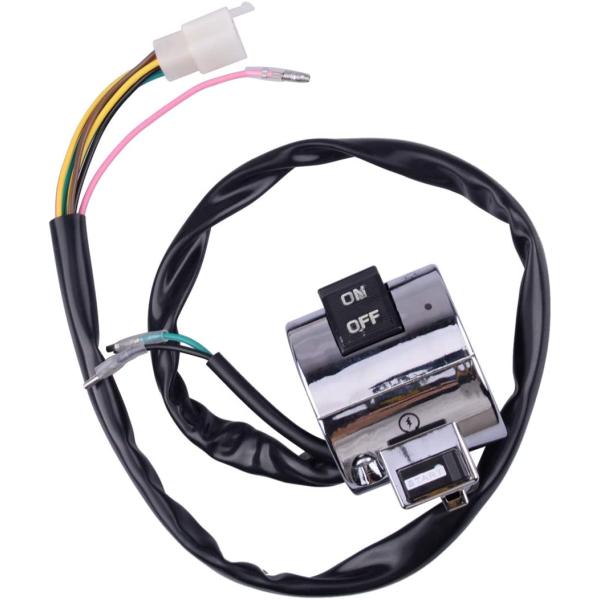商品名Motorcycle Right Handlebar Switch Start Unit Fit for 50 125cc BENZHOU YIYING ZNEN ZN50QT-H-20 ON/Off &amp; Startブランド：...