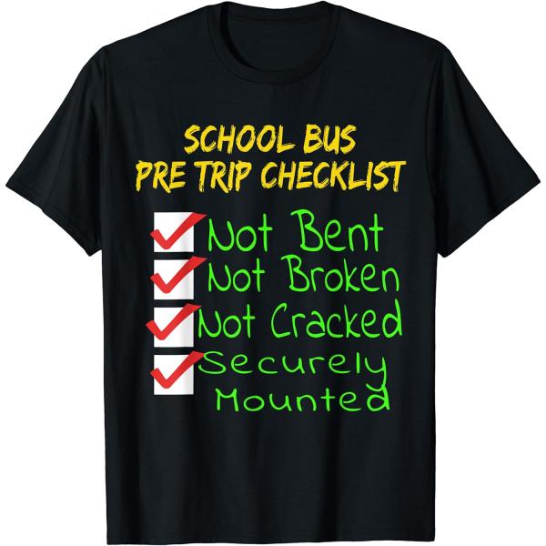 商品名Novelty CDL School Bus Driver PreTrip Trucking T-Shirtブランド：Finally Outta ZoomSchool CDL Truck Driver Co商品サイズ：Small高さ：...