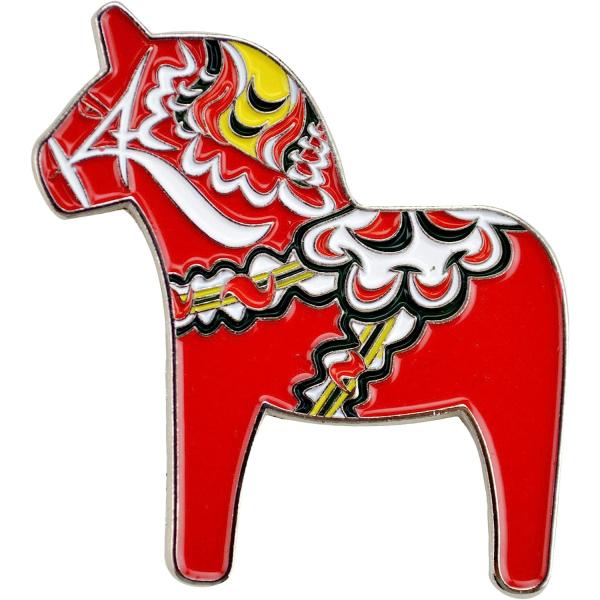 商品名Oktoberfest German Hat Pin by E.H.G | Metal Enamel Dala Horseブランド：Essence of Europe Gifts E.H.G商品サイズ：Medium商品番号：HP621...