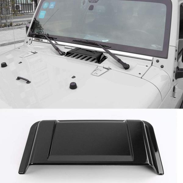 商品名JeCar ブラックカウルボディアーマー アウターカウリングカバー Jeep Wrangler Rubicon Sahara Jk Unlimited 2007 2008 2009 2010 2011 2012 2013 2014 2...