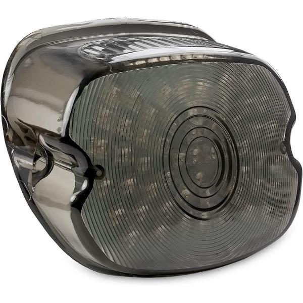 商品名Krator Smoke Integrated LED Taillight w/Turn Signals Compatible with 1999-2005 Harley Davidson Dyna Super Glide Sport...