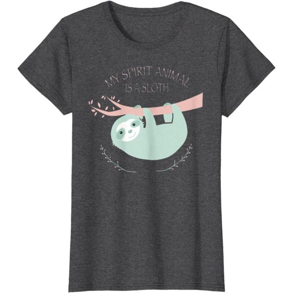 商品名Womens My Spirit Animal Is A Sloth Cute Pastel Color T Shirtブランド：Miss Eloise商品サイズ：Female X-Small高さ：2.5 cm横幅：20.3 cm奥行...