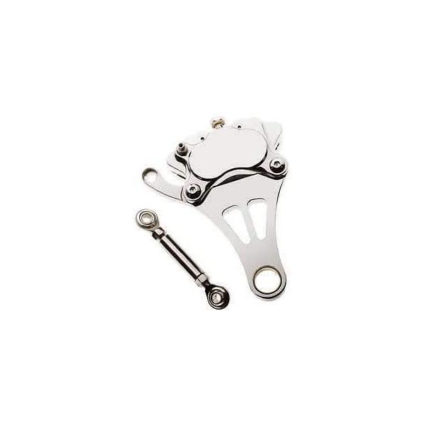 商品名Springer フロントエンドブレーキキャリパーキット 右側クロームDNA ハーレー 11.5インチディスク用 1984'-1999'Springer Front End Brake Caliper Kit Right Side C...