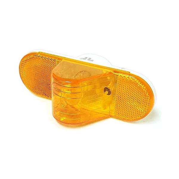 商品名Truck-Lite 60シリーズ 60215Y 白熱イエローオーバルグロメット 水平マウント PL-3 12V パレット側ウィンカーライト/ランプTruck-Lite 60 Series 60215Y Incandescent Ye...