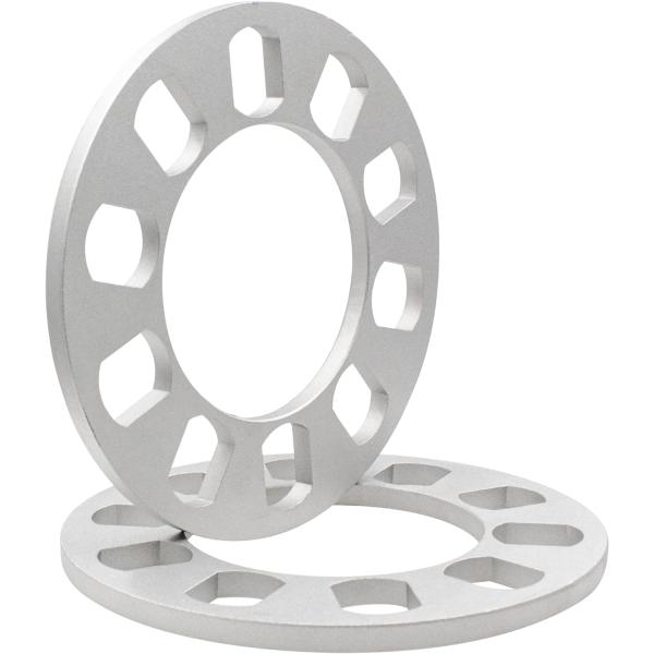 商品名厚さ8mmのホイールスペーサー。5x108mm (5x4.25)、5x110mm、5x112mm、5x114.30mm (5x4.50)、5x115mm、5x120.65mm (5x4.75)、5x120mm、5x127mm (5x5...
