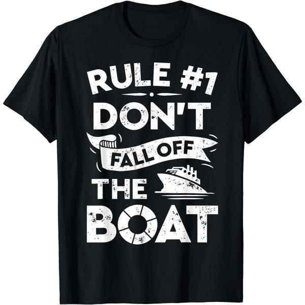 商品名Rule Number 1 Don't Fall Off The Boat T shirt Cruise Ship T-Shirtブランド：Lique Cruise商品サイズ：Small高さ：2.5 cm横幅：20.3 cm奥行：25...