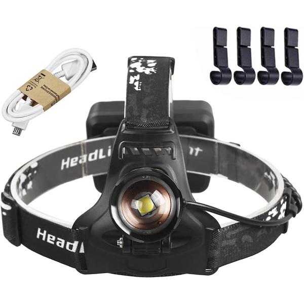 商品名Garberiel XHP50 Head Lamp Outdoor Led Rechargeable Super Bright 6000 High Lumens Headlamp 3 Modes USB Headlight Flash...