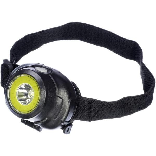商品名SE 3-in-1 COB and LED Headlamp with Adjustable Headband, Black Body with Black Strap - FL8201-3BBブランド：SE商品サイズ：高さ：6.5 ...