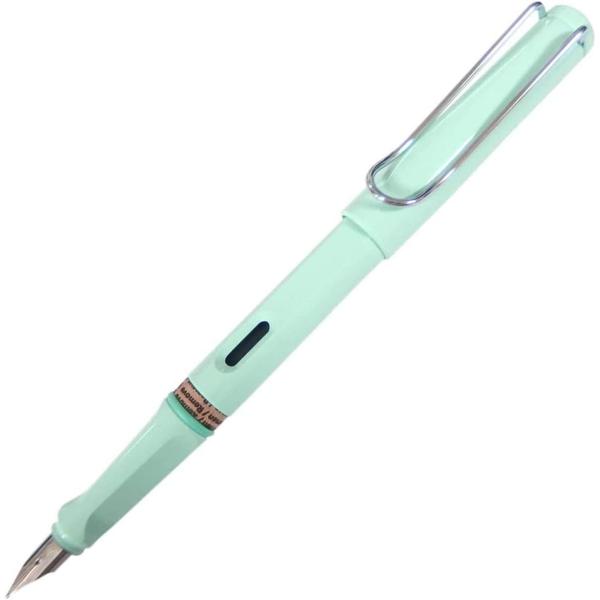 商品名Lamy Safari ライトブルー 万年筆 - 極細ペン先 ブルーインク (L0361EF)Lamy Safari Light Blue Fountain Pen - Extra Fine Nib with Blue Ink (L0...