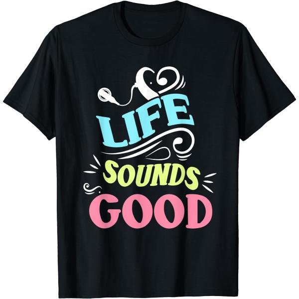 商品名Life Sounds Good Tee For Cochlear Implant Awareness Tshirtブランド：Cochlear Implant Gifts for Auditory Awareness商品サイズ：Sma...