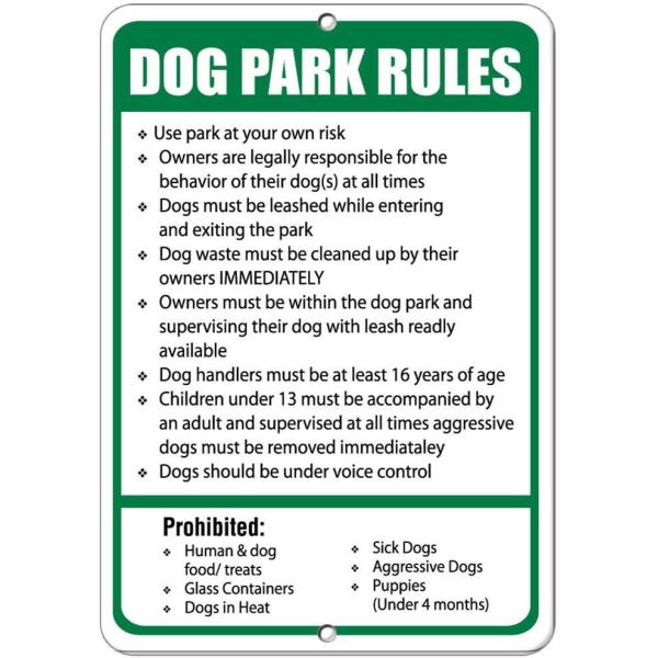 商品名Dog Park Regulations Dogs Must Stay Within Specified Area Vinyl Sticker Decal 8""ブランド：Vision Signs商品サイズ：商品番号：色：素材：Vinyl