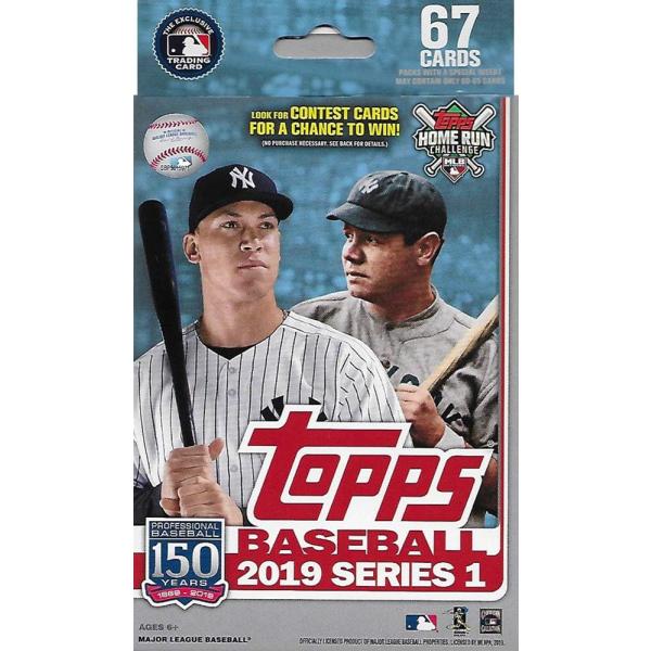 商品名ハンガーボックス 2019 Topps 野球工場密封シリーズ 1箱に67枚のカード付き サイン入り ルーキーゲーム 中古 遺物カードなどHanger Box 2019 Topps Baseball Factory Sealed Ser...