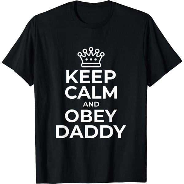 商品名Keep Calm and Obey Daddy Kinky DDlg BDSM Shirtブランド：Kinky BDSM Daddy Shirts商品サイズ：Small高さ：2.5 cm横幅：20.3 cm奥行：25.4 cm重量：...