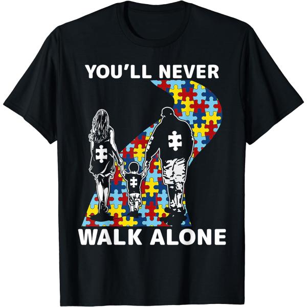 商品名You'll Never Walk Alone Autism Awareness Tshirtブランド：Autism You'll Never Walk Alone Tee Shirt商品サイズ：Small高さ：2.5 cm横幅：20...