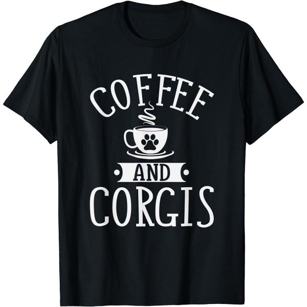 商品名Coffee And Corgis - Corgi Shirt Gift For Corgi Lover T-Shirtブランド：PupTeez商品サイズ：Small高さ：2.5 cm横幅：20.3 cm奥行：25.4 cm重量：45...
