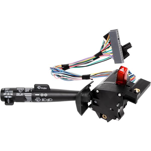 商品名多機能コンビネーションスイッチアセンブリ 交換用 シボレー タホ ブレイザー サバーバン K1500 シエラ交換 # 2330814 26100985 26036312 ウィンカー ワイパー ワッシャー ハザードスイッチ クルーズコン...