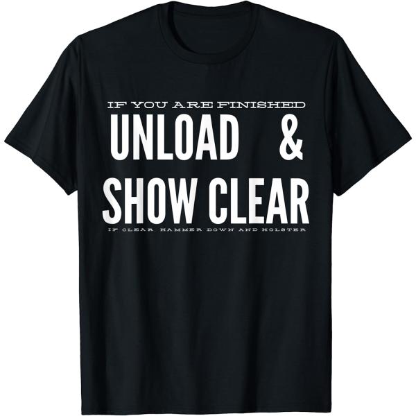 商品名Unload &amp; Show Clear T-Shirtブランド：Competitive Shooting Is Fun商品サイズ：Small高さ：2.5 cm横幅：20.3 cm奥行：25.4 cm重量：4536 g商品番号：...