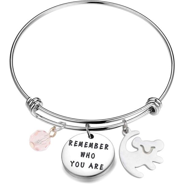 商品名MAOFAED インスピレーションギフト ライオンの言葉 ブレスレット 「Remember who You are Daughter」 彼女への誕生日ギフトMAOFAED Remember Who You Are Bracelet (...
