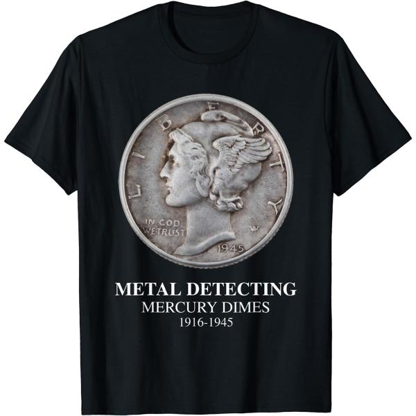 商品名Metal Detecting Mercury Dimes T Shirtブランド：Metal Detector Accessories商品サイズ：Small高さ：2.5 cm横幅：20.3 cm奥行：25.4 cm重量：4536 g...