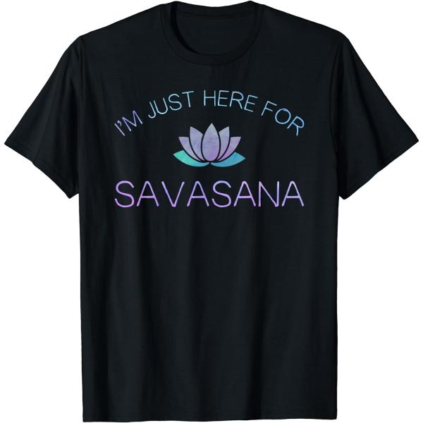 商品名Yoga Shirt I'm Just Here For Savasana T-Shirtブランド：Yoga T-Shirt Savasana商品サイズ：Small高さ：2.5 cm横幅：20.3 cm奥行：25.4 cm重量：453...