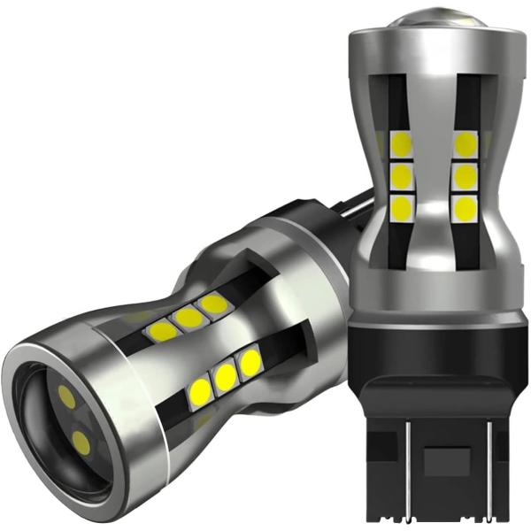 商品名SEライト7443 LED電球 7443 LEDブレーキライト 7443 LEDバックアップリバースライト 6000K 3000ルーメン スーパーブライト 7440 リバーステールライト ウィンカーLED-7440 T20 992 7...