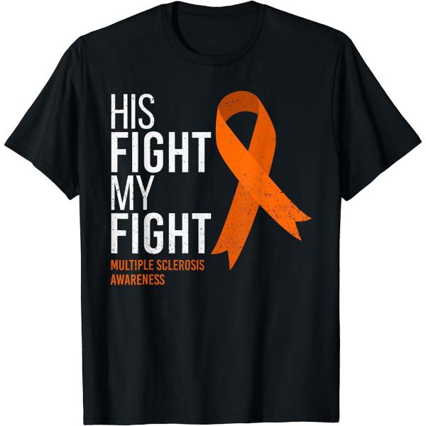 商品名His Fight is My Fight Multiple Sclerosis MS Awareness Shirtブランド：MS Warrior Tee's商品サイズ：Small高さ：2.5 cm横幅：20.3 cm奥行：25.4...