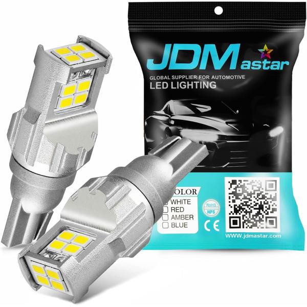 商品名JDM ASTAR 2800ルーメン 非常に明るい 1:1デザイン 3020チップ 921 912チップセット LED電球 バックアップリバースライト用 キセノンホワイトJDM ASTAR High Performance Super...