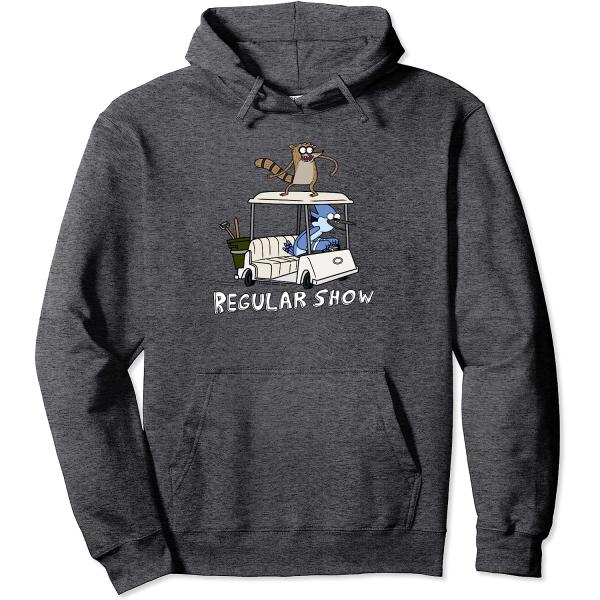 商品名Regular Show Mordecai and Rigby Golf Cart Pullover Hoodieブランド：Cartoon Network商品サイズ：Small高さ：12.7 cm横幅：30.5 cm奥行：30.5 c...