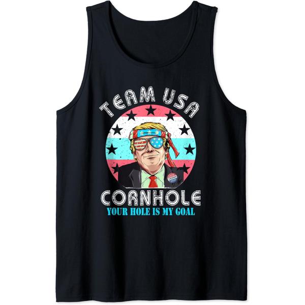 商品名USA Cornhole Shirt | Team Cornhole Shirts | Funny Cornhole Tank Topブランド：Cornhole Shirts and Accessories商品サイズ：Small高さ：...