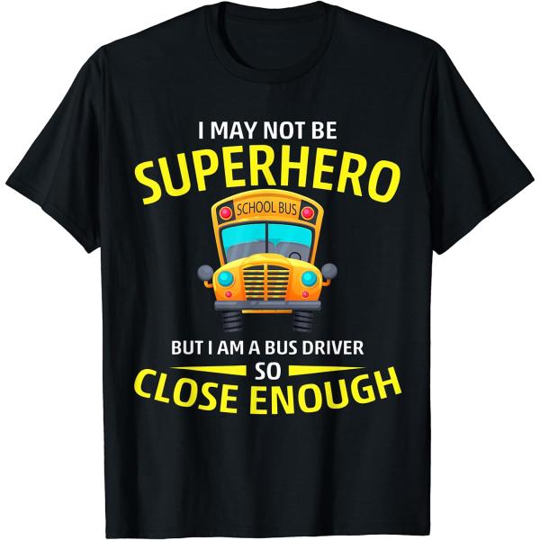 商品名Superhero School Bus Driver Shirt - Funny Bus Driver T-Shirtブランド：School Bus Driver Super Hero Co.商品サイズ：Small高さ：2.5 cm...