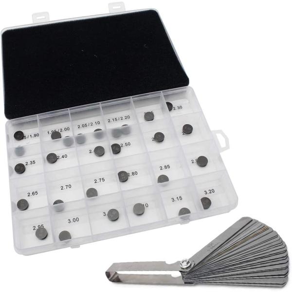 商品名TARAZON 10.0mm Motorcycle Valve Shim Kit for 1190 RC8 08-15/1190 ADVENTURE 13-15/1290 Super DUKE 14-15/1.85mm-3.20mm/...