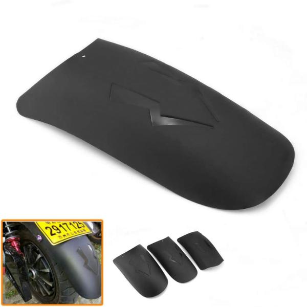 商品名Motorcycle Universal Fender Extender Front Rear Mudguard For Yama' Kawa'ブランド：Heinmo商品サイズ：商品番号：色：Black素材：Plastic
