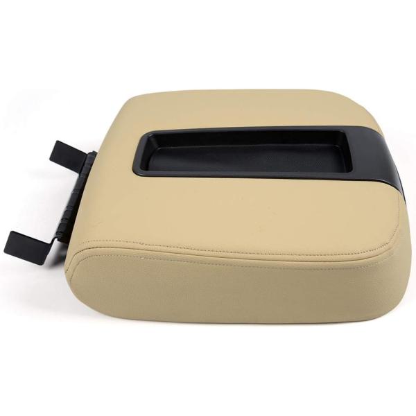 商品名G-PLUS フロントセンターコンソールアームレスト蓋 07-14 Chevy GMC Silverado Sierra対応 センターコンソール蓋アセンブリ (ベージュ)G-PLUS Front Center Console Armr...