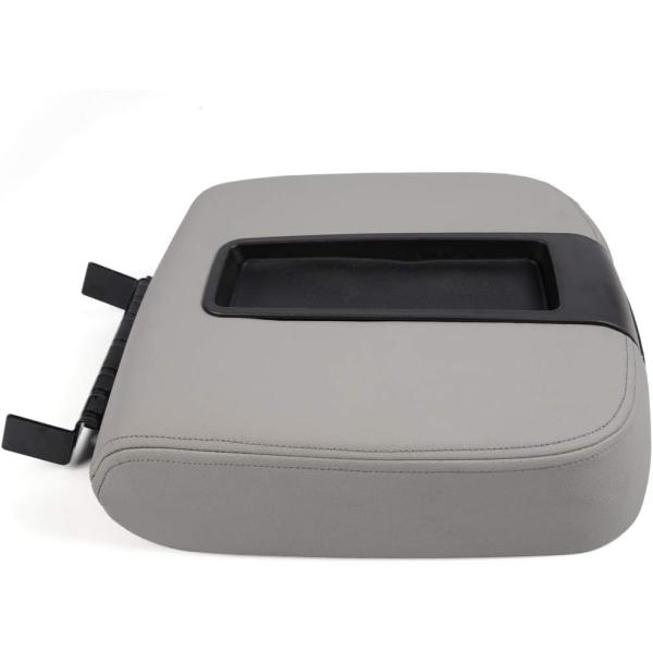 商品名G-PLUS フロントセンターコンソールアームレスト蓋 07-14 シボレー GMC シルバラード シエラ対応 センターコンソール蓋アセンブリ (グレー)G-PLUS Front Center Console Armrest Lid ...