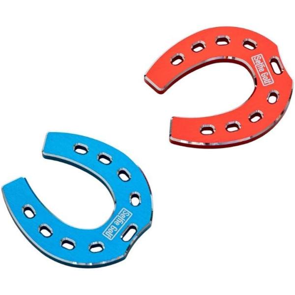 商品名SelfieGolf - SelfieTotem Golf Ball Marker - Lucky Horseshoes Alignment Marking Tool on Putting Green, Golf Accessorie...