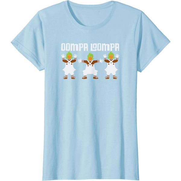 商品名Willy Wonka Oompa Loompa T-Shirtブランド：WARNER BROS商品サイズ：Female X-Small高さ：2.5 cm横幅：20.3 cm奥行：25.4 cm重量：4536 g商品番号：色：Blue...