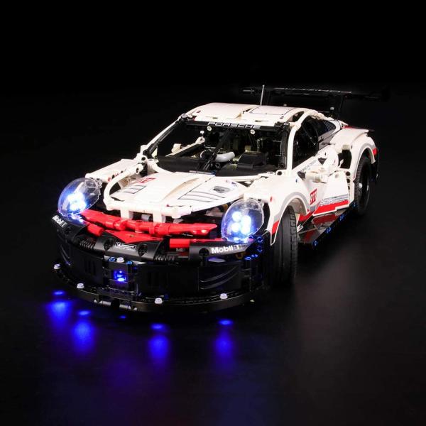 商品名LIGHTAILING Light Set for (Technic Porsche 911 RSR) Building Blocks Model - Led Light kit Compatible with Lego 42096(...