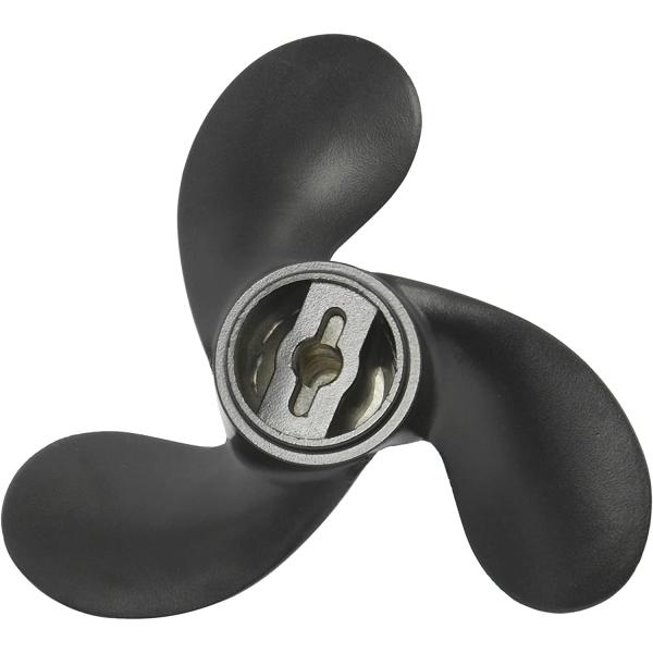 商品名NovelBee 7.4 X 5.7 合金ボートプロペラ 日産トーハツ エビンルード ジョンソン 2.2-3.3Hp 船外モーター用Novelbee 7.4 X 5.7 Alloy Boat Propeller for Nissan ...