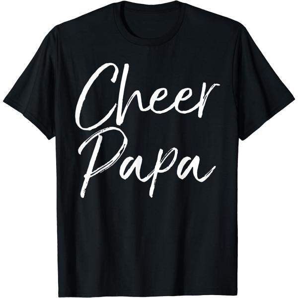 商品名Cute Matching Family Cheerleader Grandpa Gift Cheer Papa T-Shirtブランド：I Love Cheerleading &amp; Gymnastics Design Stud...