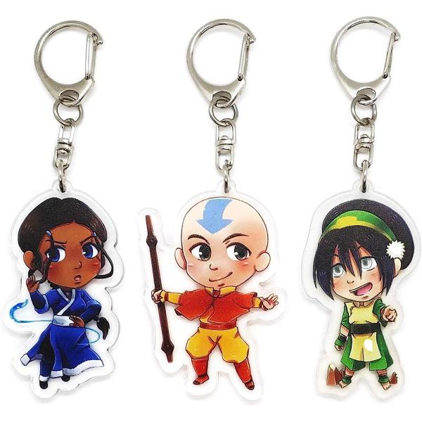 商品名EBTY DREAMS Inc. - Set of 3 Avata Acrylic Keychain Aang, Katara, Toph Beifongブランド：EBTY DREAMS商品サイズ：Pendant Height: 2 ...