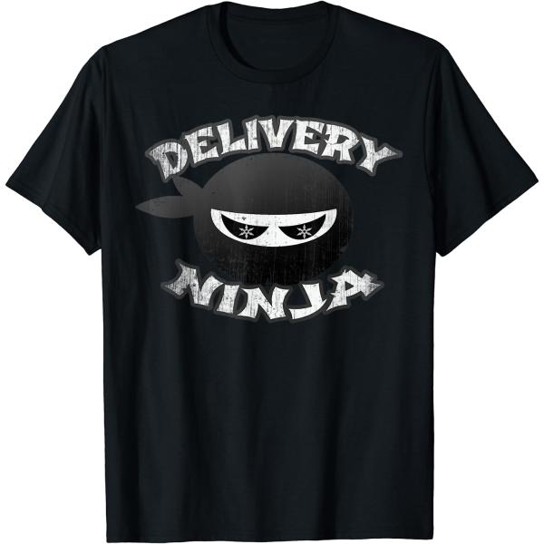 商品名Food Delivery Pizza Mailman Truck Driver Multitasking Ninja T-Shirtブランド：Proud Trucking Dad Clothing商品サイズ：Small高さ：2.5 ...