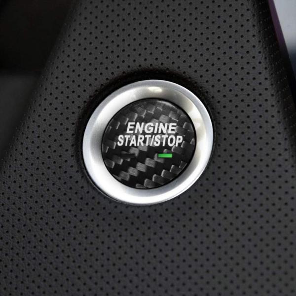 商品名AIRSPEED カーボンファイバーカーエンジンスタートボタンステッカー キャデラック XTS XT5 CT6 SRX CTS エスカレード CT6 プラグインアクセサリー (ブラック)AIRSPEED Carbon Fiber Ca...