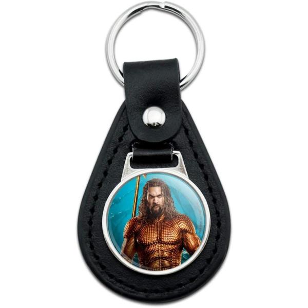 商品名ブラックレザー アクアマン ムービー ジェイソン・マモア フルコスチューム キーチェーンBlack Leather Aquaman Movie Jason Mamoa Full Costume Keychainブランド：GRAPHIC...