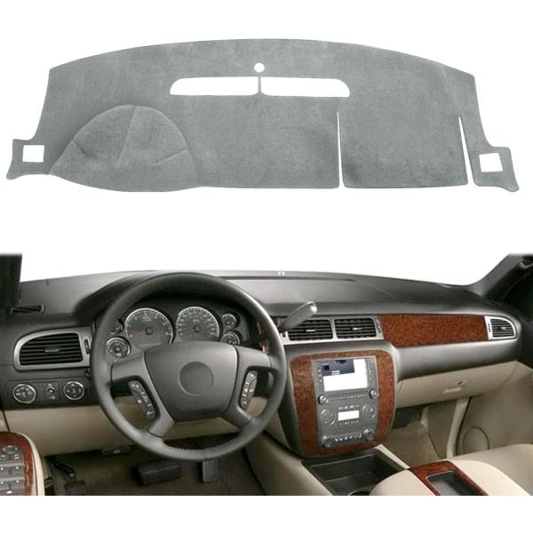 商品名ダッシュカバー ダッシュボード カバー マット パッド シボレー タホ 2007-2014、GMC ユーコン 2007-2014、シボレー アバランチ シルバラード 1500 LTZ 2007 2008 2009 2010 2011 ...