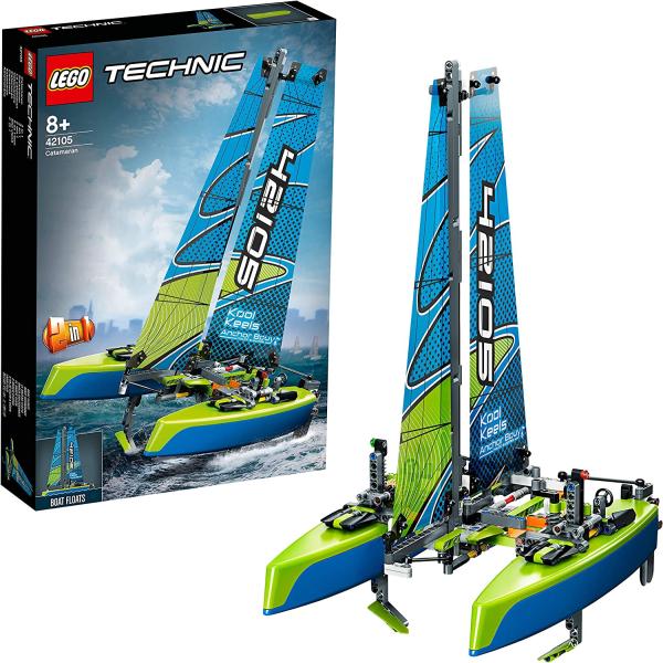 商品名LEGO Technic Catamaran 42105 Model Sailboat Building Kit, New 2020 (404 Pieces)LEGO Technic Catamaran 42105 Model Sai...