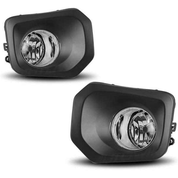 商品名AUTOWIKI フォグランプ 2016-2020 トヨタ タコマ (SR, SR5モデルのみ対応) OEM 交換用フォグランプ クリアレンズ付き 2個AUTOWIKI Fog Light Assembly For Toyota Ta...