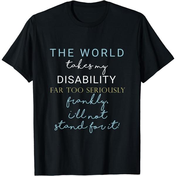商品名Funny Wheelchair Disability Attitude Gift T-Shirtブランド：Best Fun Disabled designs商品サイズ：Small高さ：2.5 cm横幅：20.3 cm奥行：25.4 ...